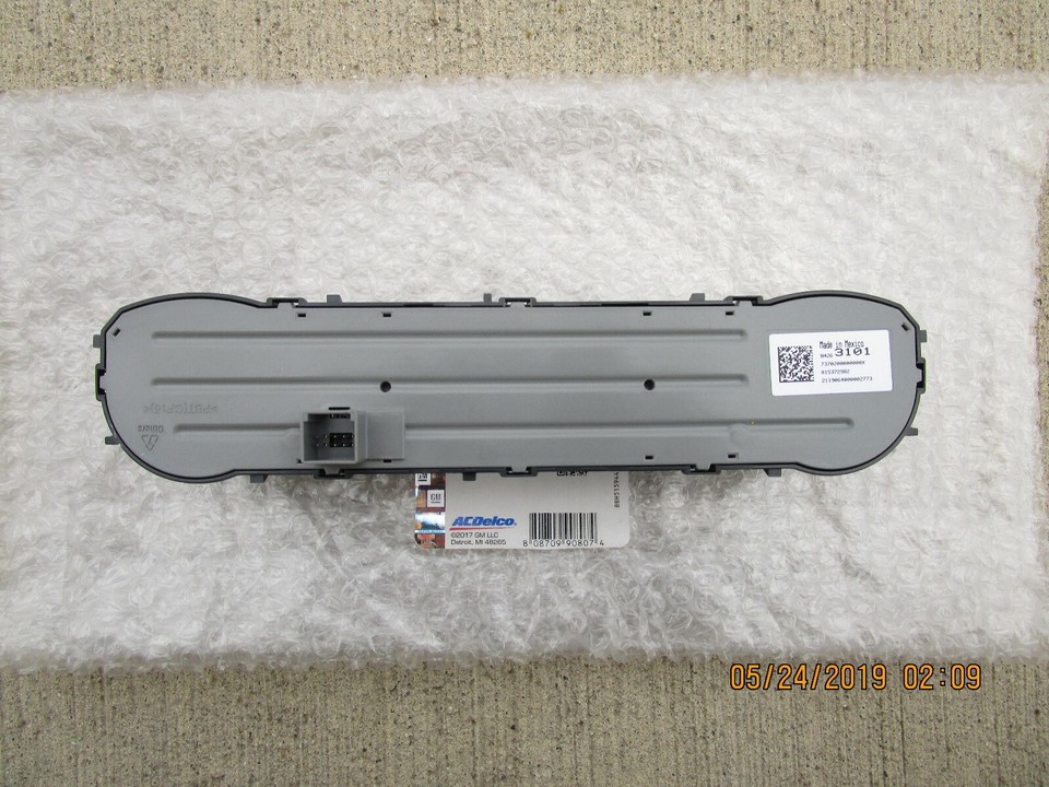 GM CHEVY 84263101 ACDELCO 1574877 A/C HEATER CLIMATE TEMPERATURE ...