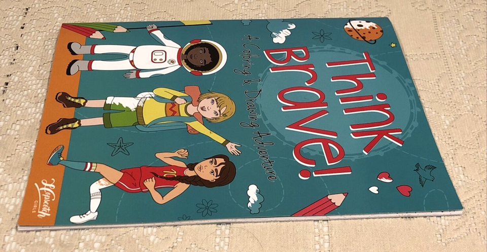 Think Brave A Coloring Drawing Adventure - Coloring Book for Girls 2020 ...