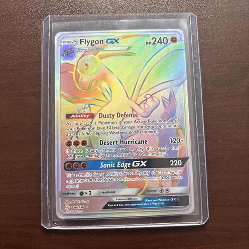 2019 Pokémon TCG Flygon GX Cosmic Eclipse 256/236 Holo Card | eBay