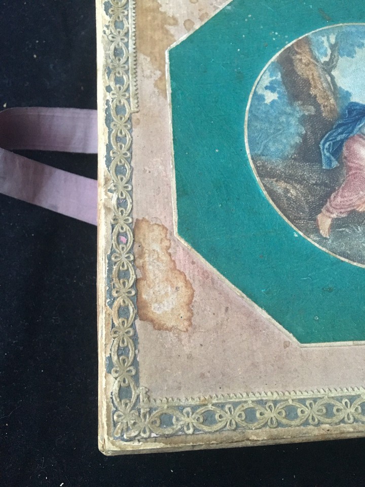 Cofanetto Cartone Empire Direttorio Aux 6 Scatole Amorini Angeli XIX ...