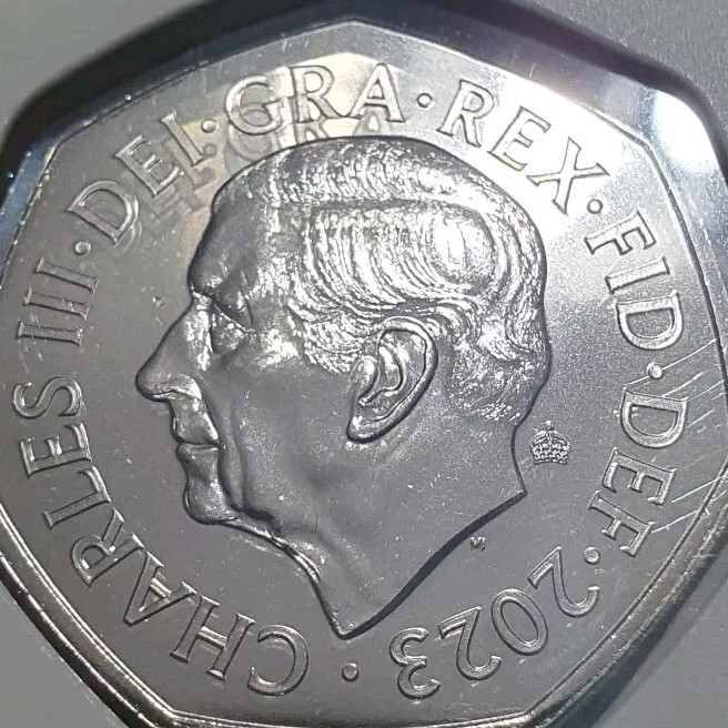 SALMON 50 PENCE COIN BRILIANT UNCIRCULATED 2023 | eBay
