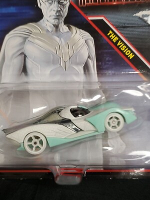 Hot Wheels Marvel Studios WandaVision Character Cars The Vision NEW ...