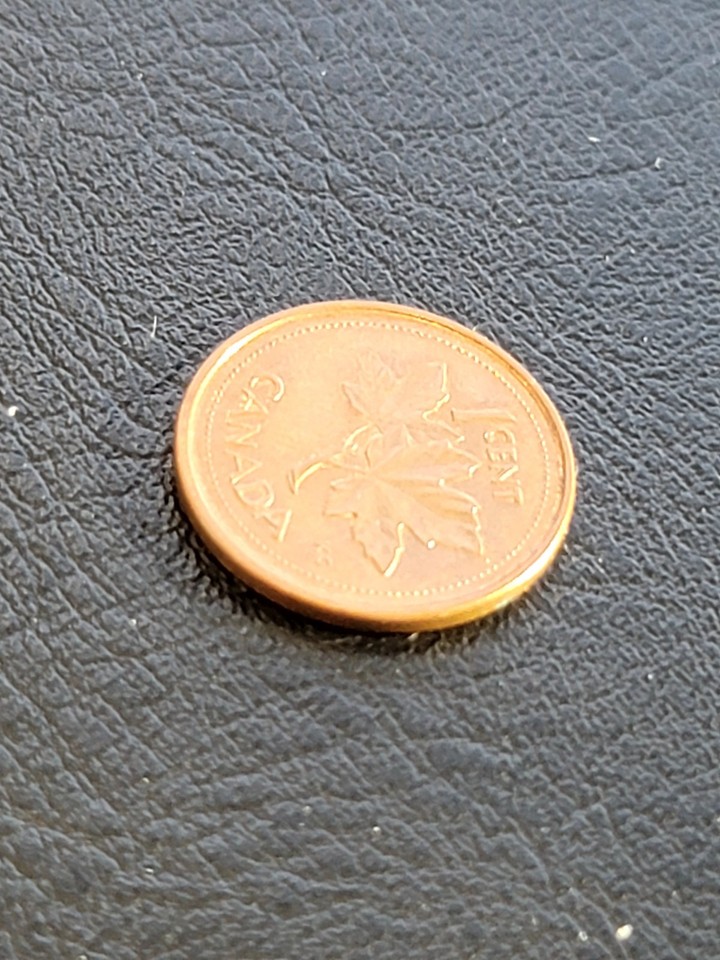 EXTREMELY RARE CANADIAN PENNY 1952 2002 KG SMALL PENNY GOLDEN JUBILEE ...