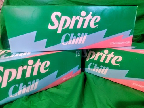 Sprite Chill Strawberry Kiwi Fridge Pack Cans, 12 fl oz, 12 Pack | eBay