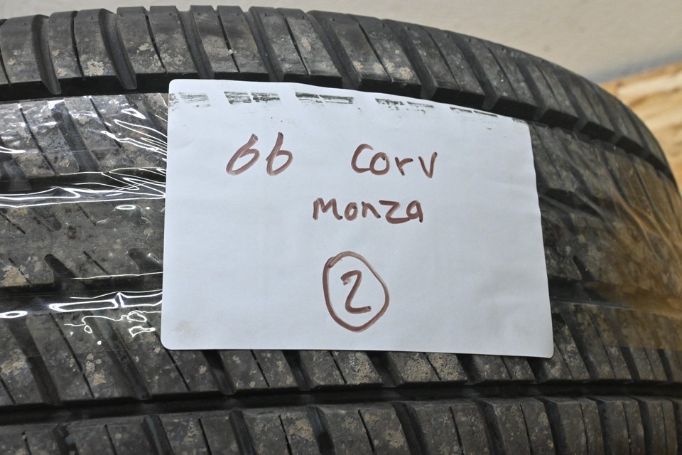 1966-1969 Chevy Corvair P235/60R14 Radial G/T Cooper Cobra Tire Wheel ...