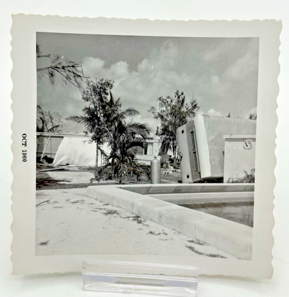 Hurricane Donna 1960 Fort Myers FL Original Photo Lot of 13 Trailer ...