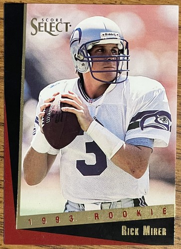 1993 Score Select - Rick Mirer #179 (RC) for sale online | eBay