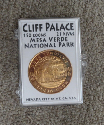 Cliff Palace Mesa Verde National Park Colorado Token | eBay