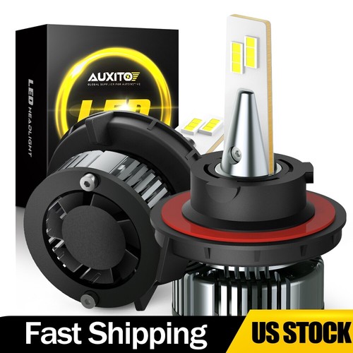 2/4X 9008/H13 Upgrade LED Headlight Bulb Hi/Lo Beam 6500K White Ultra ...