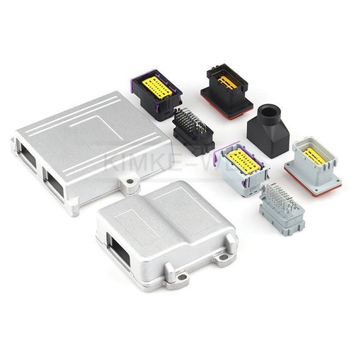 24 Pin FCI ECU Automotive PCB Male Female Connector Plug Aluminum Case ...