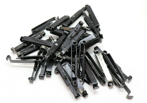 Alice Clips 3 inch blackened steel belt and pouch clip fasteners lot of ...