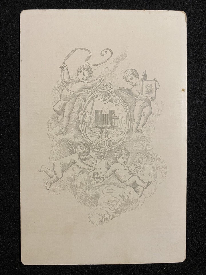 New York City NY Handsome Man Fancy Back Stamp Antique Cabinet Photo | eBay