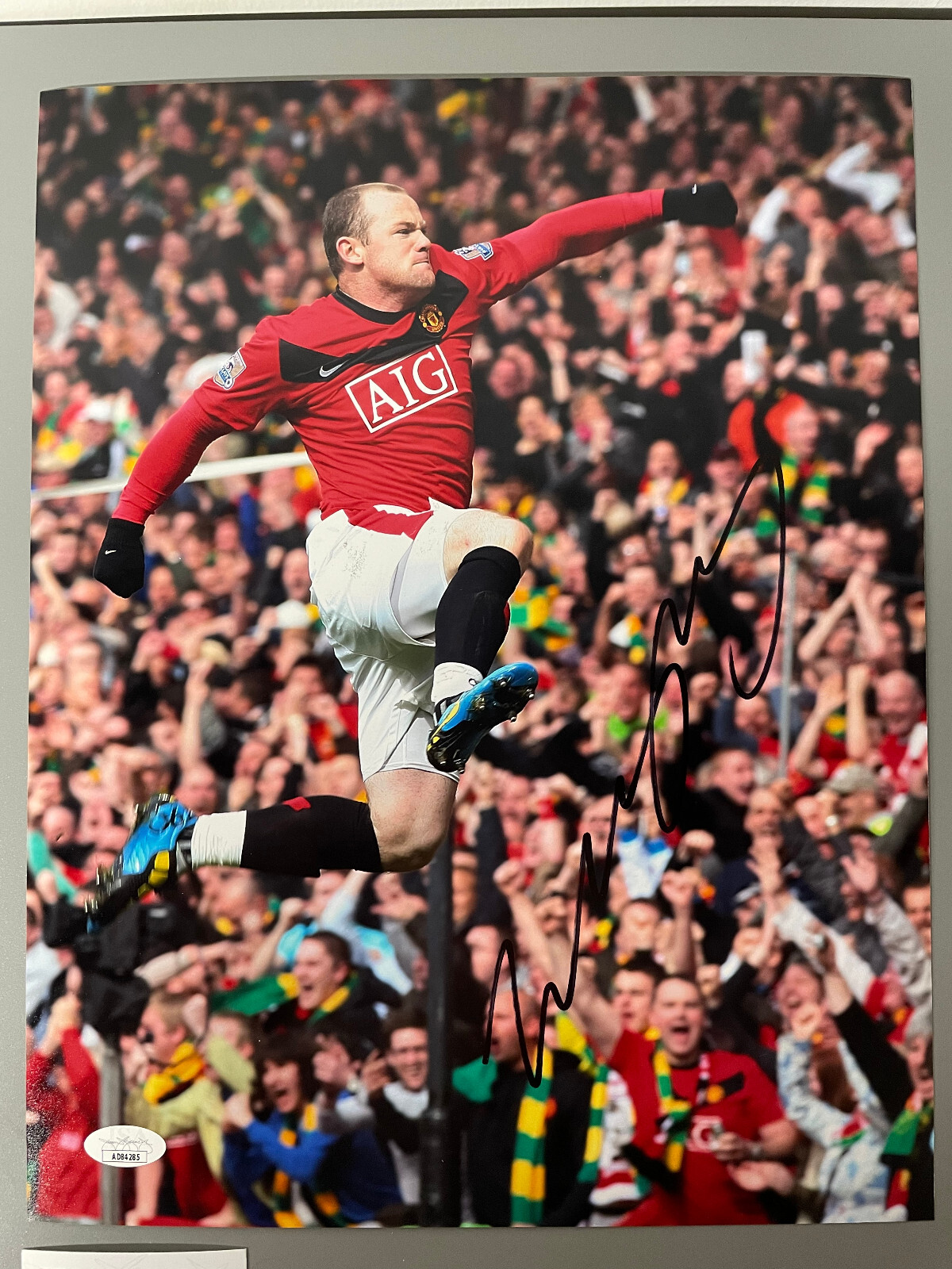 Wayne Rooney Autographed Memorabilia | Signed Photo, Jersey ...