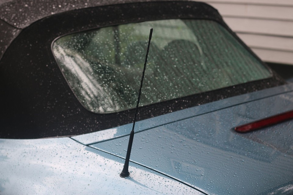 1996-2002 BMW Z3 Z 3 16" Antenna Mast Black Rod Radio AM/FM | Left ...