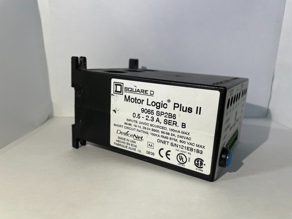 Square D Motor Logic Plus II 0.5-2.3 A,SER B | eBay