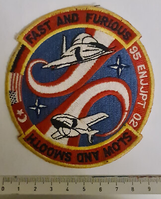 Rare ® USAF US Airforce / Turkish Airforce T-38 Talon patch 1995 course ...