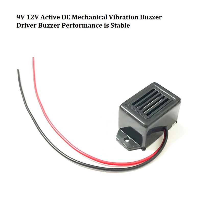9V 12V Active DC Mechanical Vibration Buzzer Driver Buzzer Performance ...