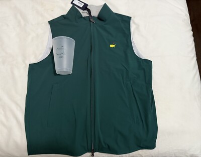 2026 Masters Clubhouse Collection Augusta Green Mens Performance Golf ...