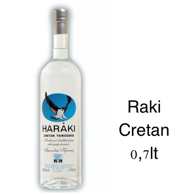Raki Cretan Tsikoudia Aus Crete Kreta 0,7L 40% Vol. Griechische ...