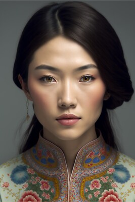 Gorgeous Enchanting Asian Woman 8x10 Art Print 724156717 | eBay