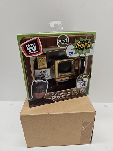 Tiny TV Batman Classic Series Real Working TV Top Scenes From Classic Series(C2) 885561069129 | eBay