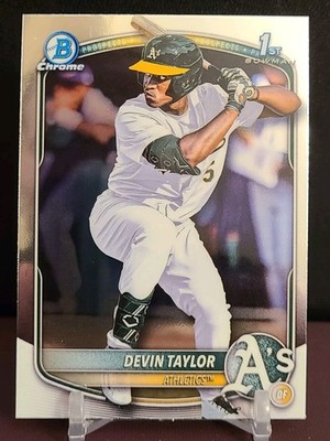 2025 Bowman Draft Chrome Devin Taylor #BDC-135 1st Bowman RC | eBay