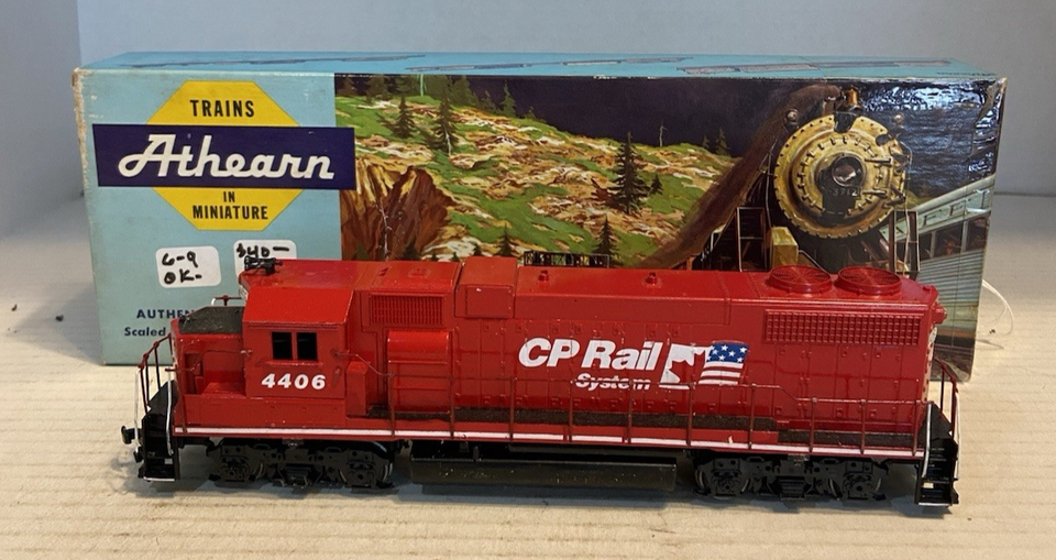 Athearn HO Scale CP Rail Canadian Pacific System Diesel Locomotive ...