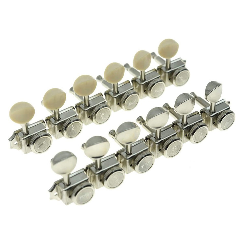 Vintage Locking Tuners Guitar Tuning Keys for Strat/Tele Nickel w ...