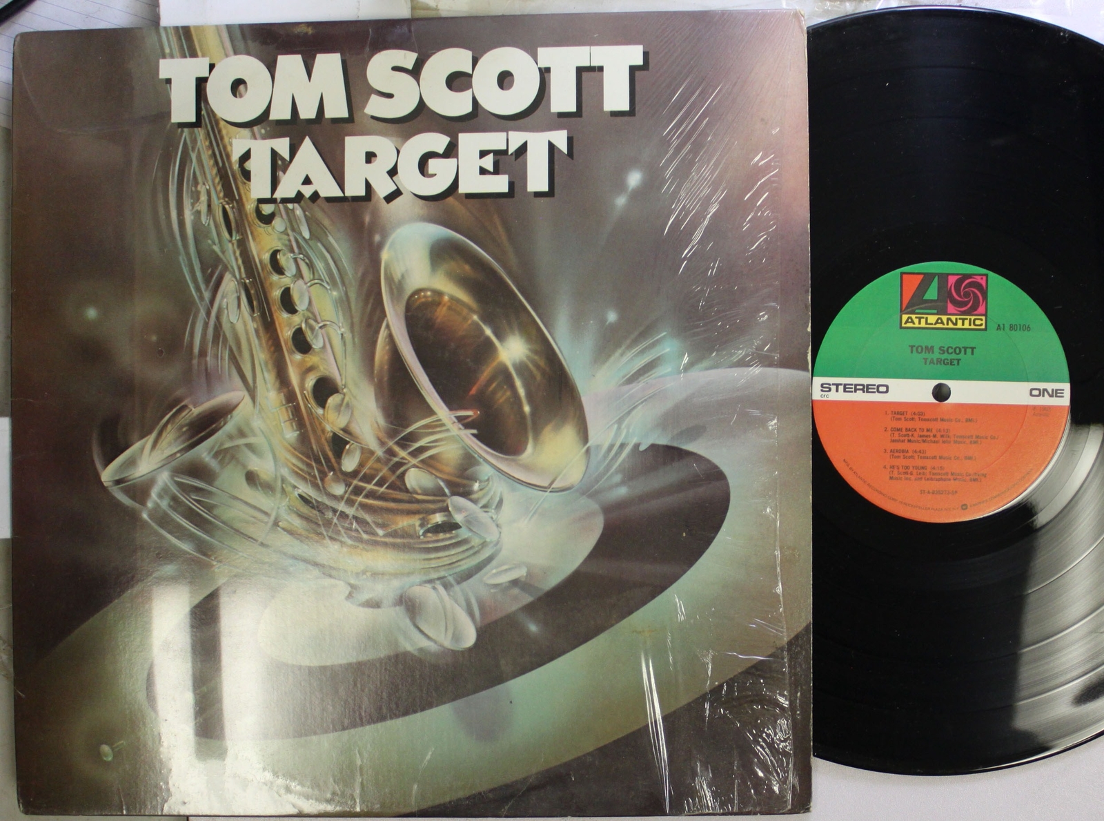 Jazz Lp Tom Scott Target On Atlantic | eBay