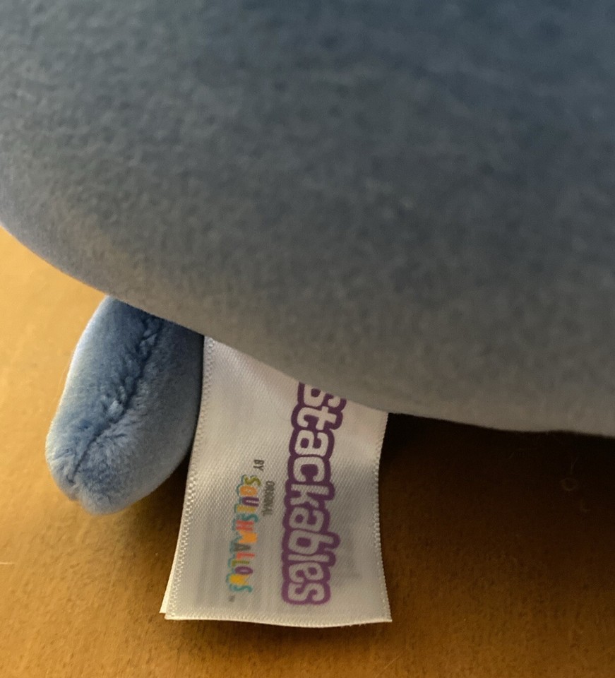 Squishmallows Stackable Truman the Blue Turtle Plush 5" | eBay