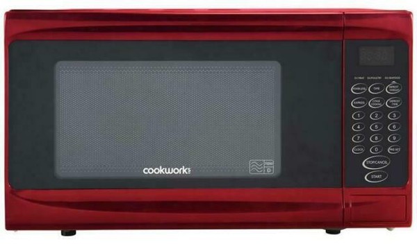Cookworks P70B 700W Standard Microwave - Red, 835/3481 for sale online ...