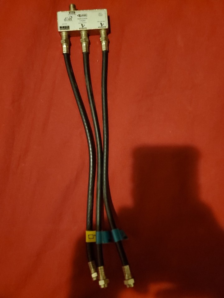 USED DISH NETWORK TRIPLEXER 175284 UHF/VHF WITH CABLES | eBay