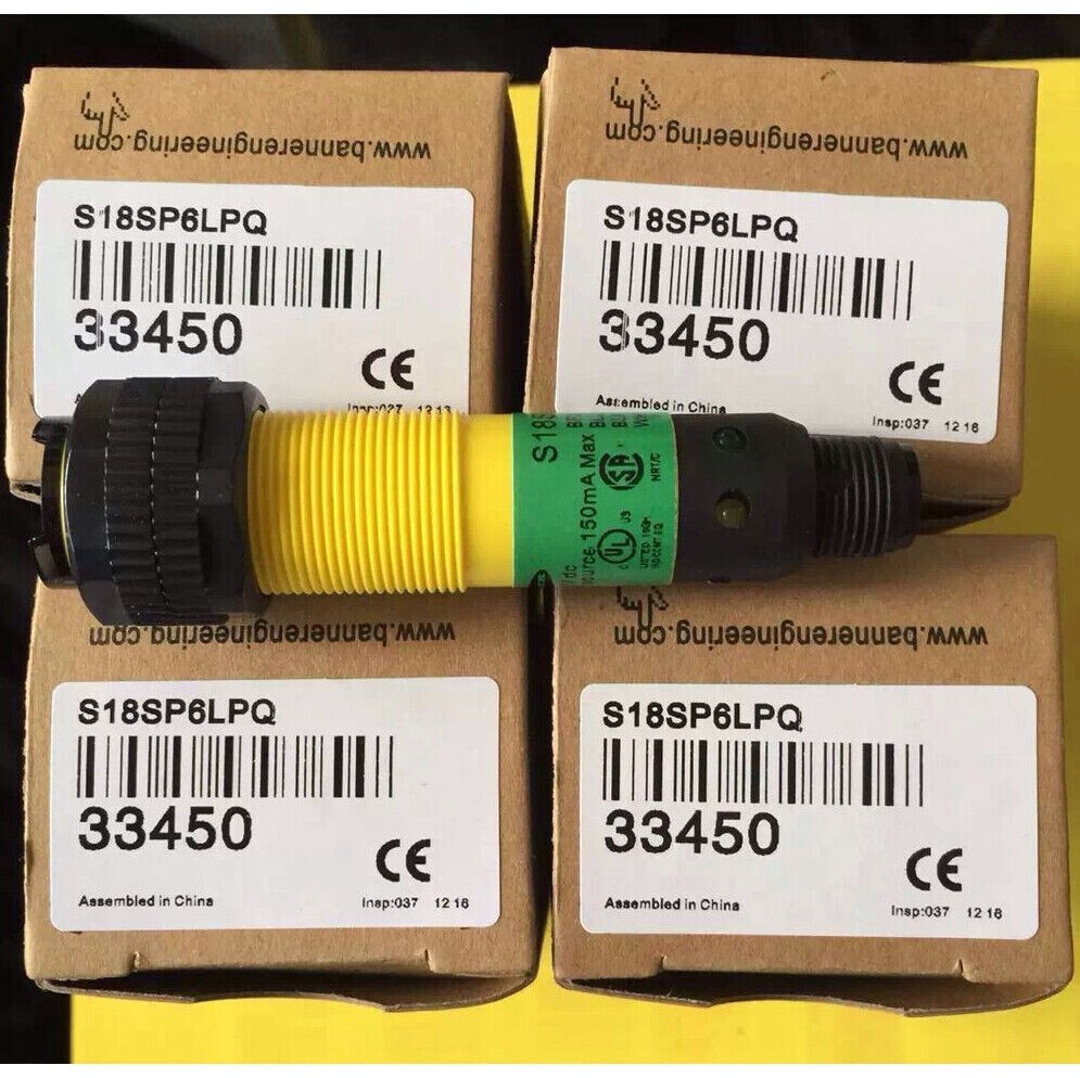 1PC New Original Banner S18SP6LPQ Photoelectric Sensor | eBay