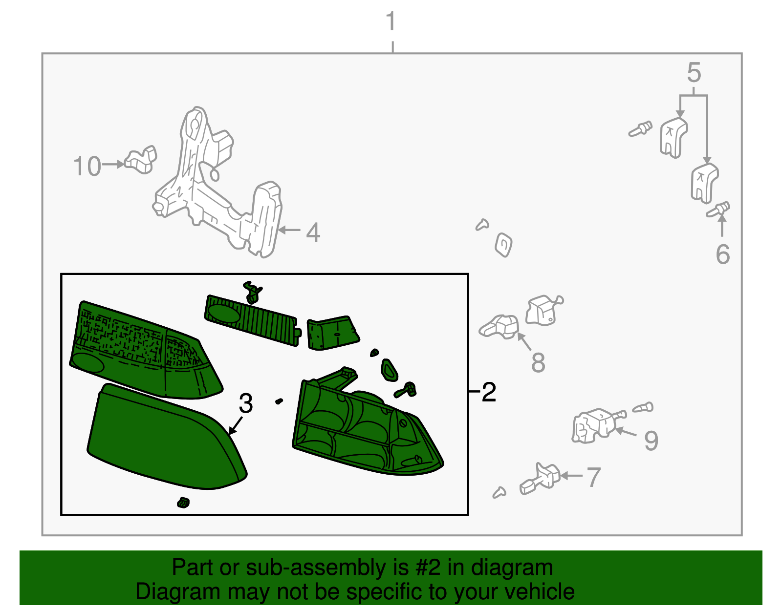 Genuine GM Capsule Assembly Hdlp 16524595 | eBay