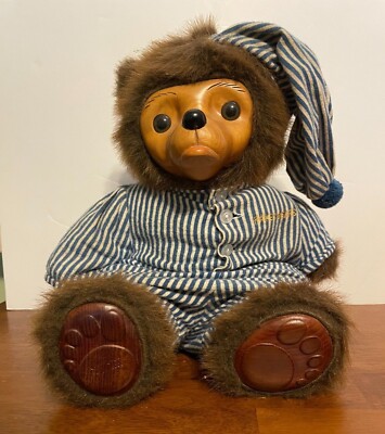 Robert Raikes Teddy Bear, Benjamin in Pajamas #5456. 1986 | eBay