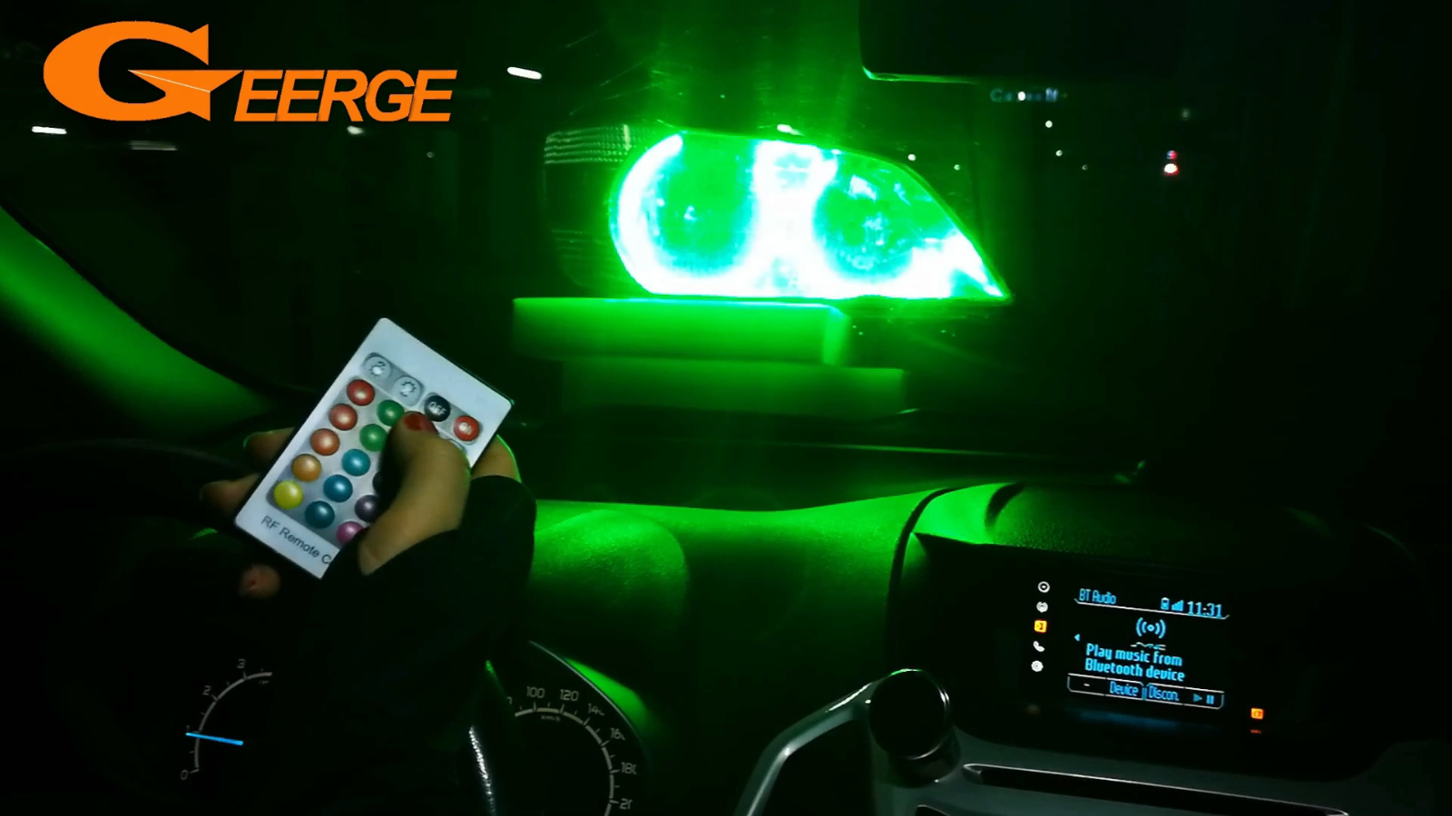For Dodge Challenger 2015 - 2023 Multi Color RGB LED Angel Eyes ...