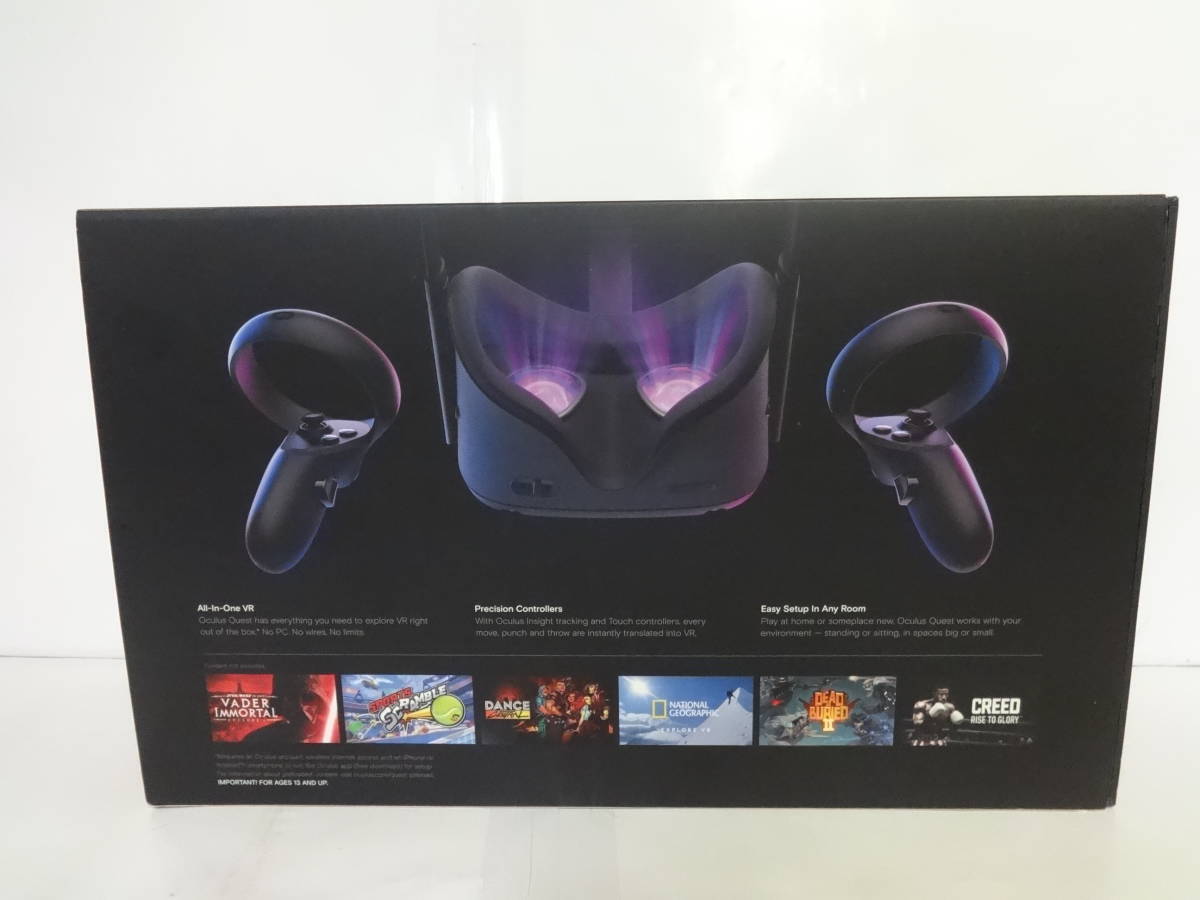 Oculus Quest 64gb Vr Headset Black Tested Excellent 815820020271 Ebay