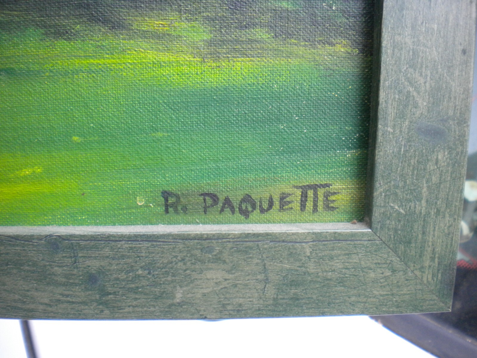 PAINTING SIGNED listed artist R Paquette | eBay