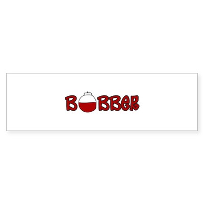 CafePress Bobber 10"x3" Rectangle Bumper Sticker Car Decal (1316080739 ...