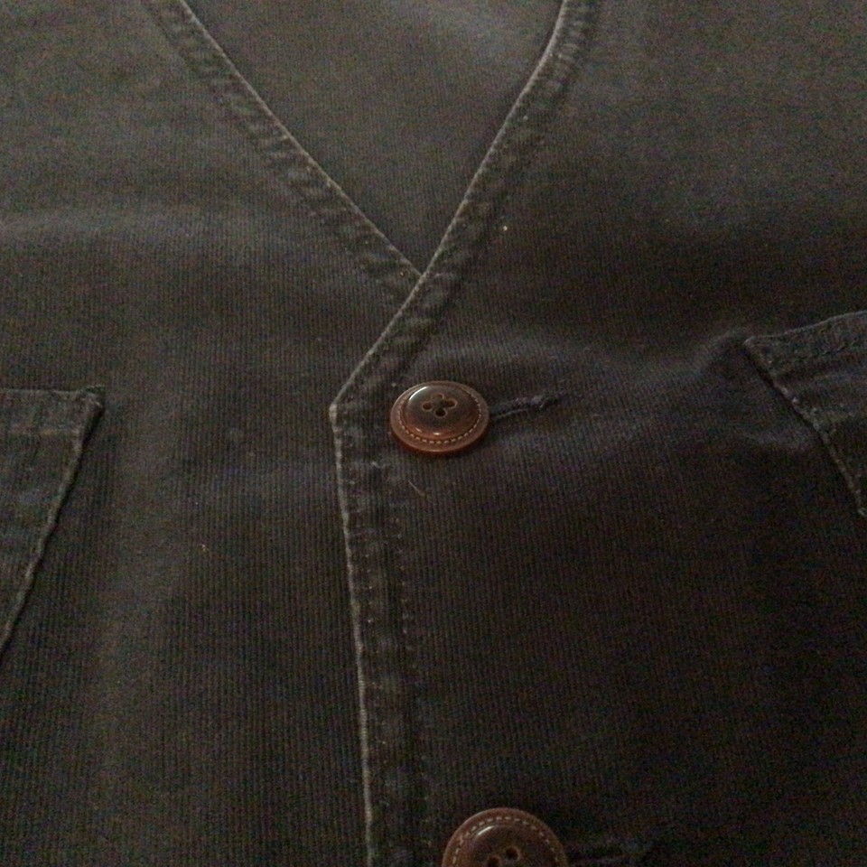 ORVIS Denim Navy Hunting Vest Sz XL OR-5E93 Multi Pockets Classic RN ...