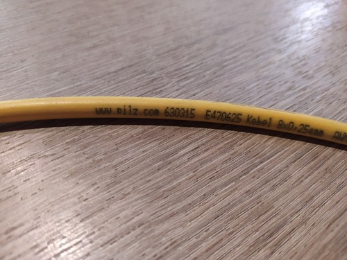 PILZ 630315 E470625 CONNECTION CABLE [NEW] | eBay