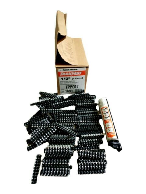 Ramset 1/2" TrakFast Standard Pin With Fuel Cell - Pack of 1000 (FPP012 ...