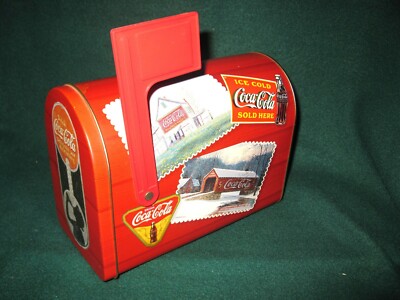 Coca Cola Mailbox tin | eBay