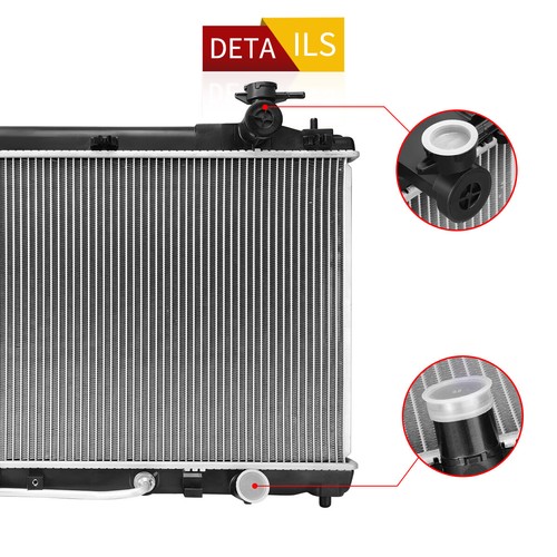 2917 Radiator For 2007 2008-2011 Toyota Camry Base CE SE LE XLE Hybrid ...
