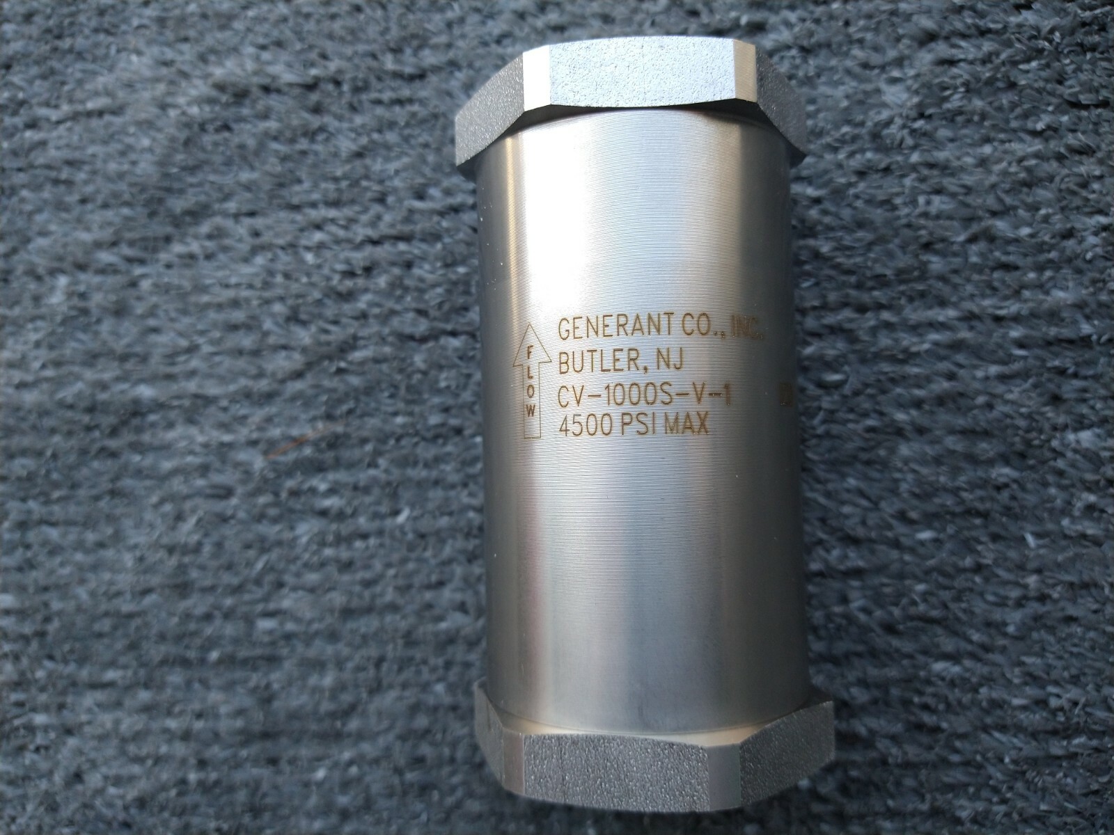 Generant Cv-1000s-v-1 Check Valve | eBay