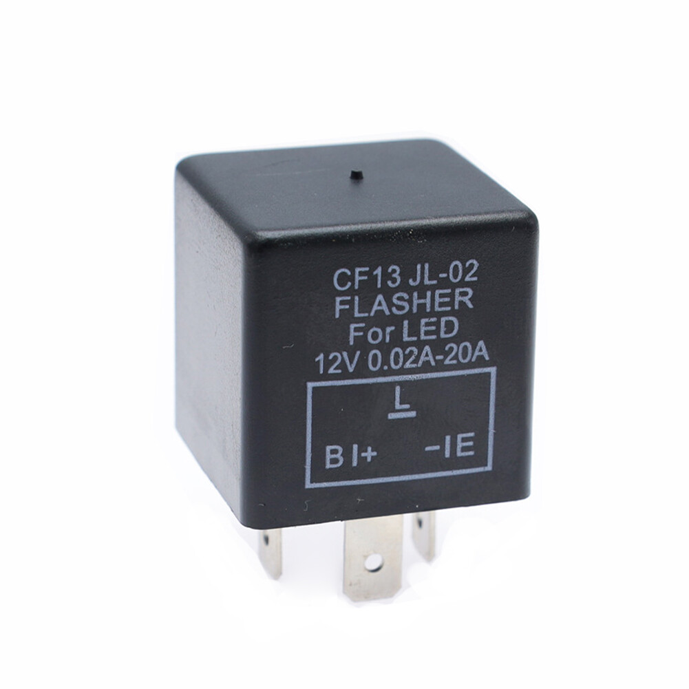 3-Pin CF13 JL-02 Car Flasher Relay Fix LED Light Turn Signal Hyper ...