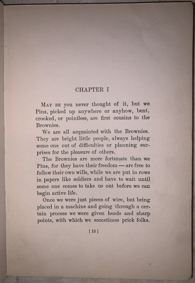 1908, 1st Ed, a Story Conosciuto By Pins, Anna Virginia Russel ...