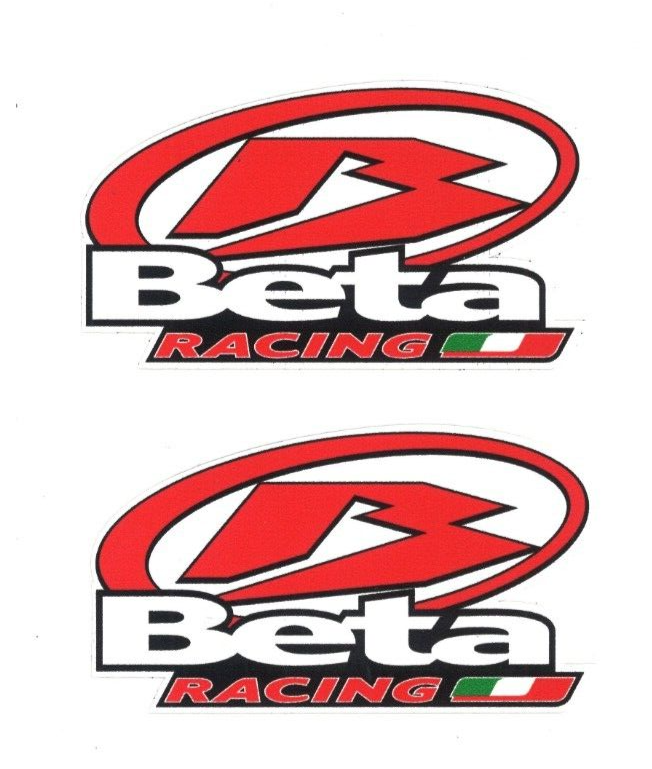 BETA RACING ITALIAN Motorcycles Decals / Stickers Die Cut Lot of 2 | eBay