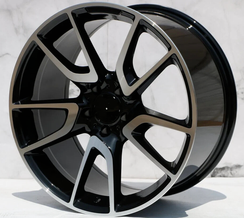 SET 4 20" WHEELS FOR MERCEDES S550 S600 S500 GLE GLS 20X8.5 +35 5X112 ...