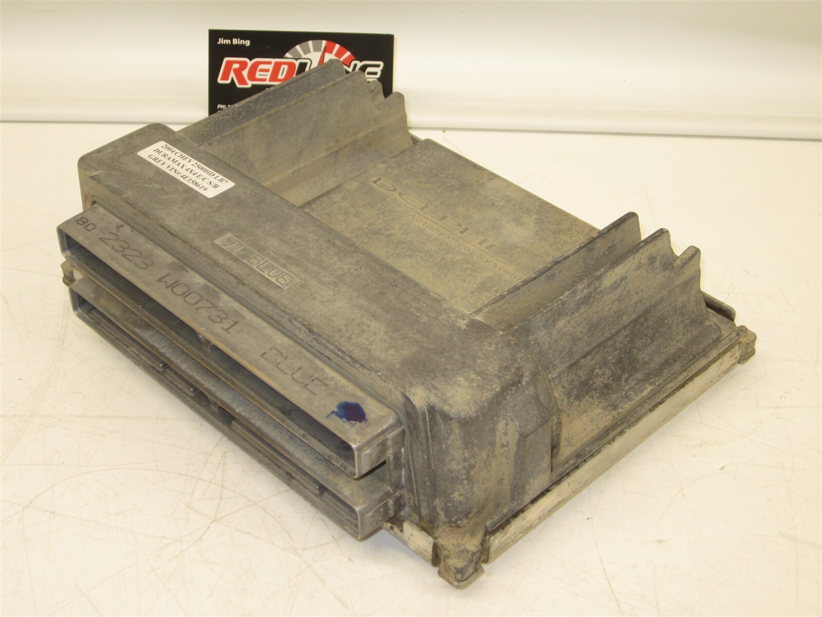 2002 Chevrolet GMC 2500 HD DURAMAX 6.6 LB7 ENGINE COMPUTER ECU ECM ...